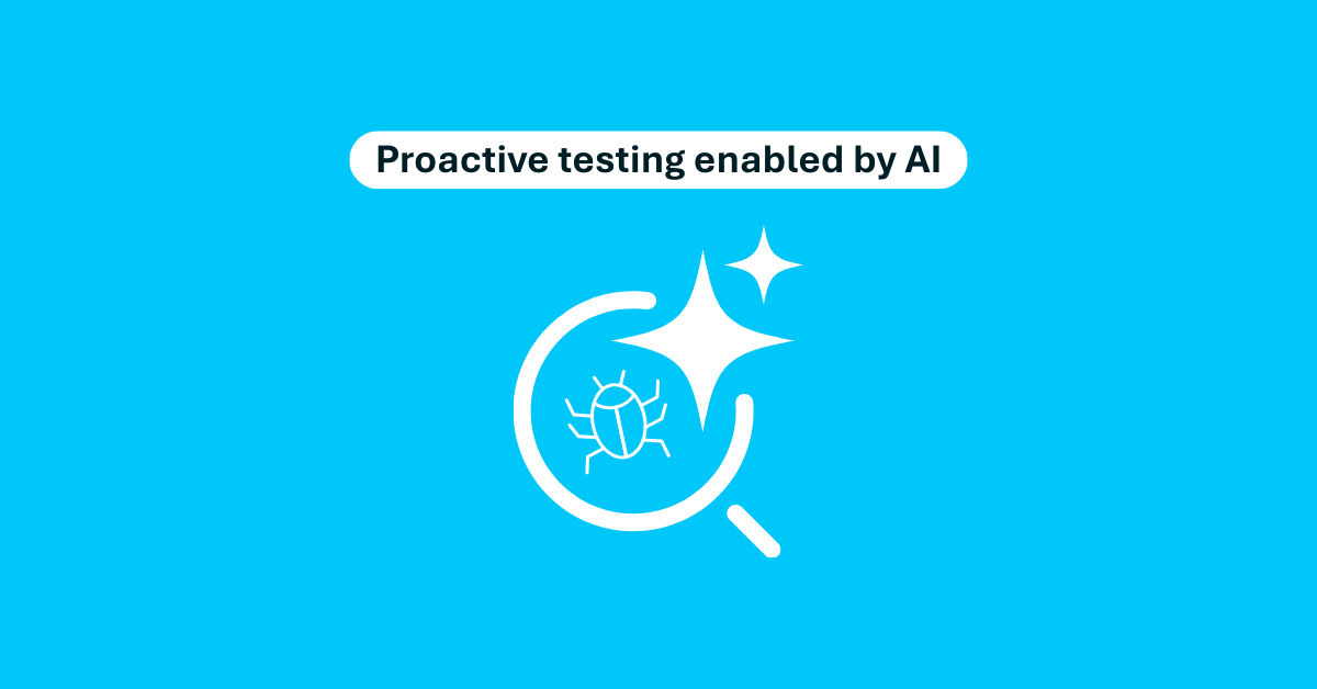 From reactive testing to proactive testing : the key role of AI in ...
